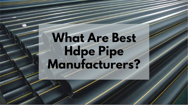 What Are Best HDPE Pipe Manufacturers? - Lined Pipe Systems