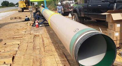 Mobile Area Causeway Water Main Replacement | LPS | Internal Pipeline ...